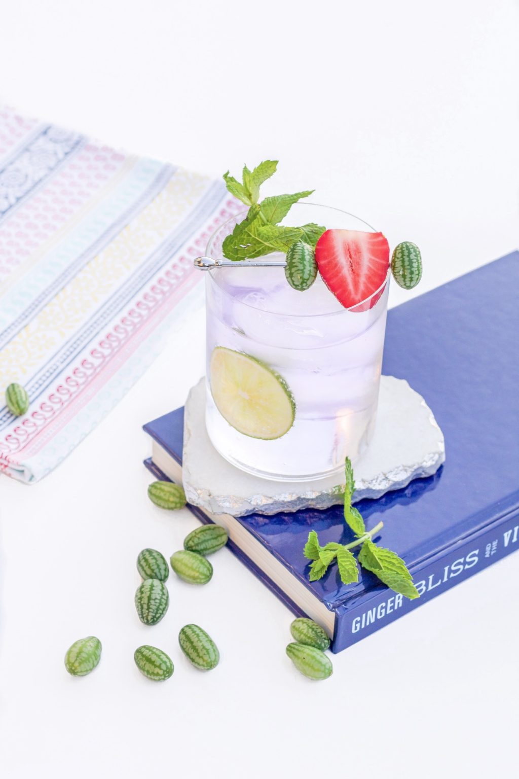 Cucamelon Gin and Tonic Recipe • Chandeliers and Champagne