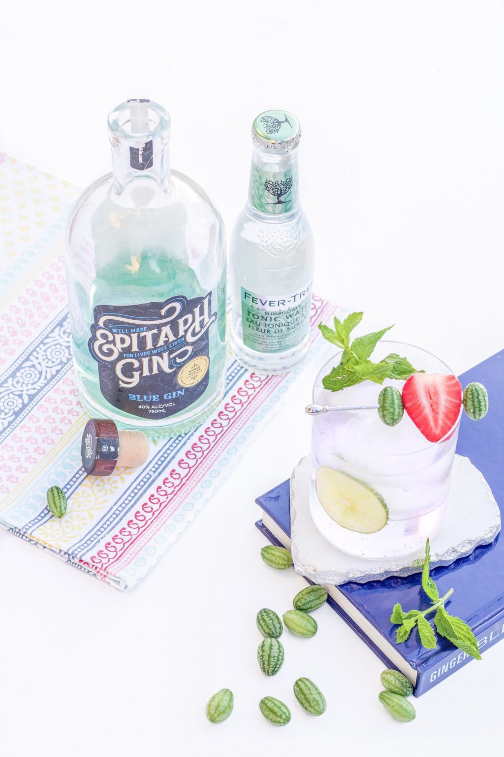 Cucamelon Gin and Tonic Recipe • Chandeliers and Champagne