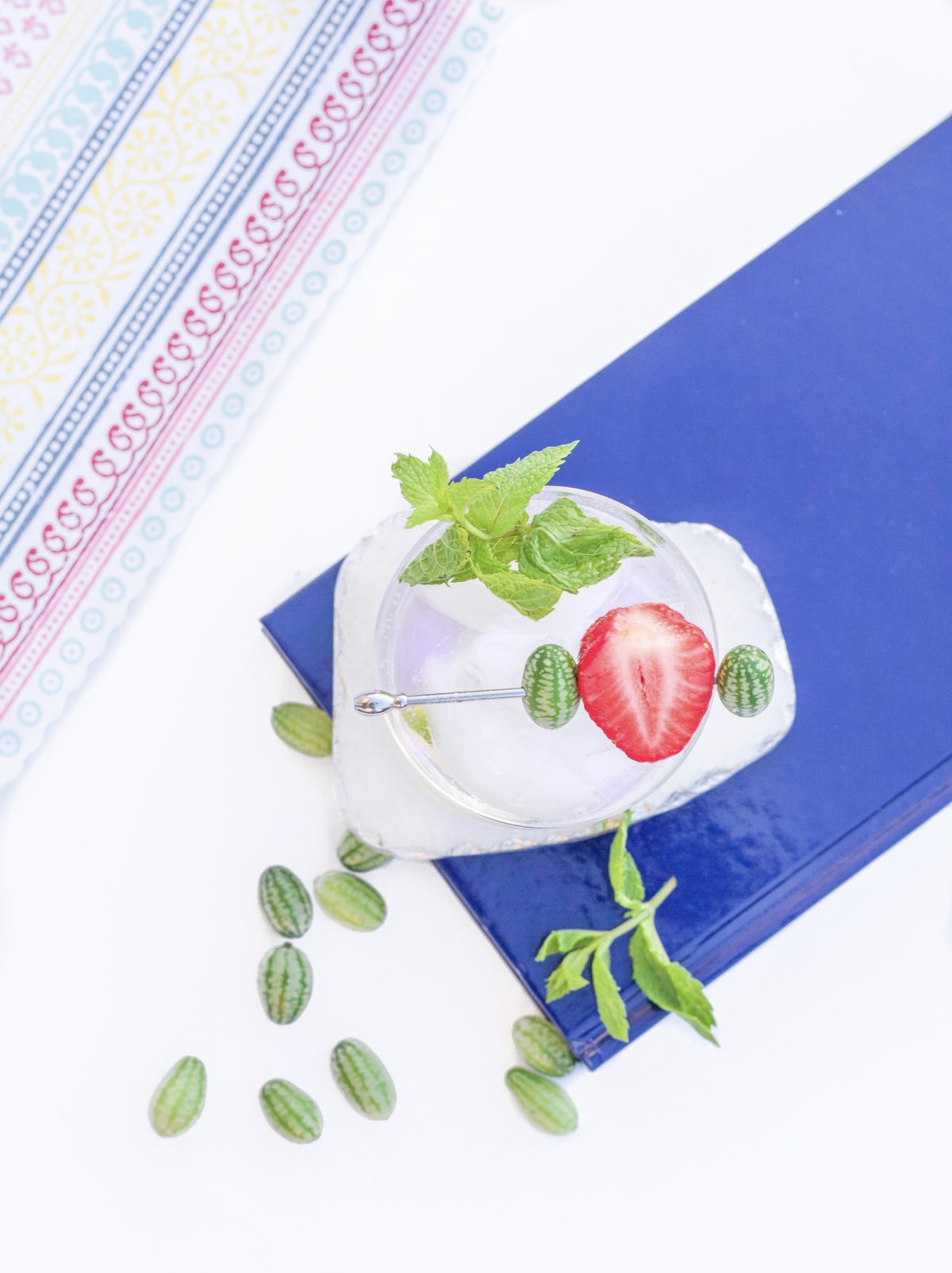 Cucamelon Gin and Tonic Recipe • Chandeliers and Champagne