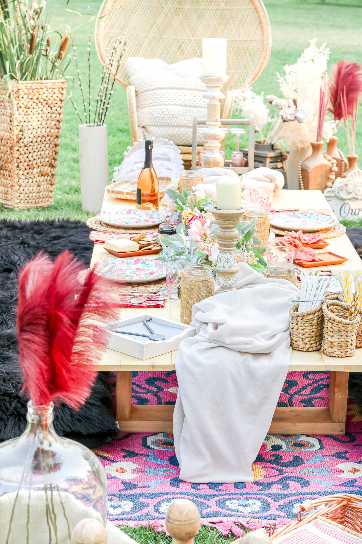 Calgary Boho Luxury Picnic with Bubbles and Brews • Chandeliers and ...