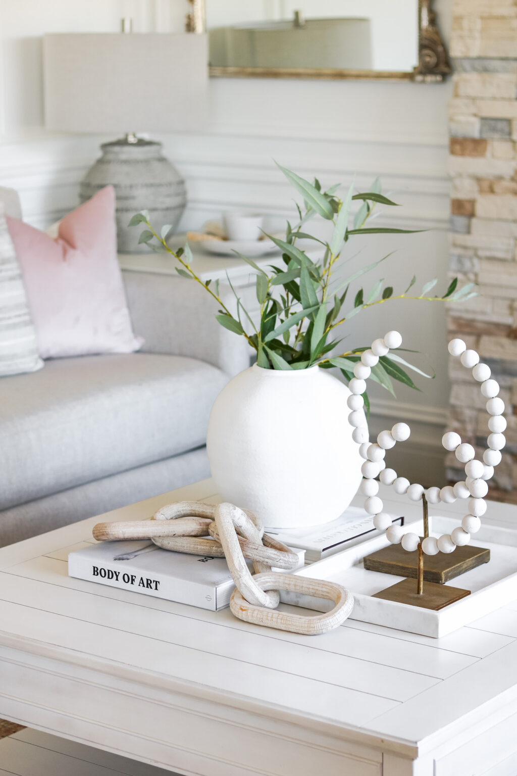 Light + Bright Living Room Refresh With Sofa Land • Chandeliers and ...