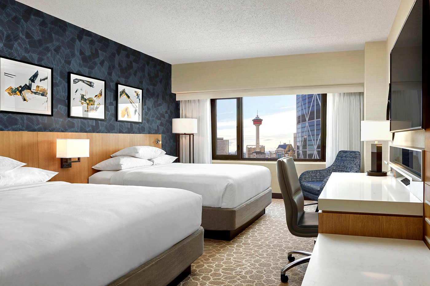Delta Calgary Downtown Ultimate Staycation • Chandeliers and Champagne